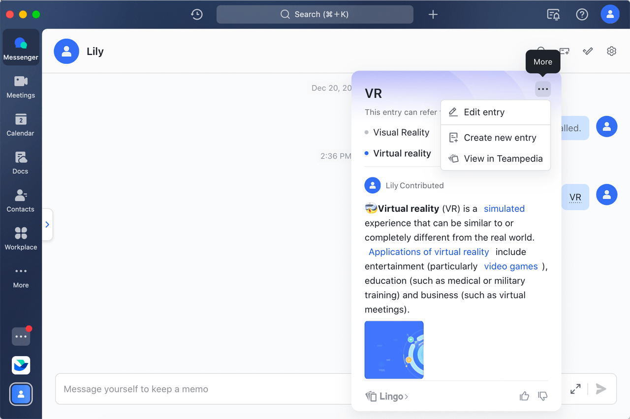 Lark Lingo - Thư viện từ điển bách khoa toàn thư dành cho mọi nhân viên