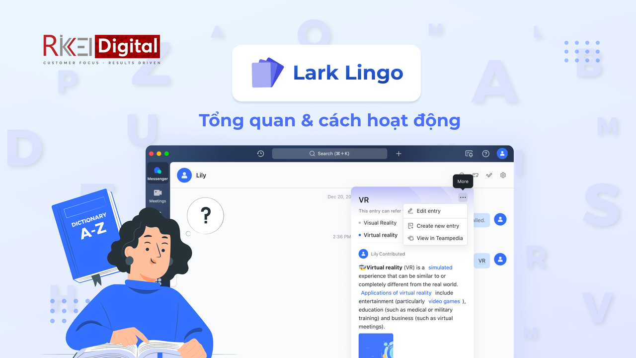 Lark Lingo - Thư viện từ điển bách khoa toàn thư dành cho mọi nhân viên
