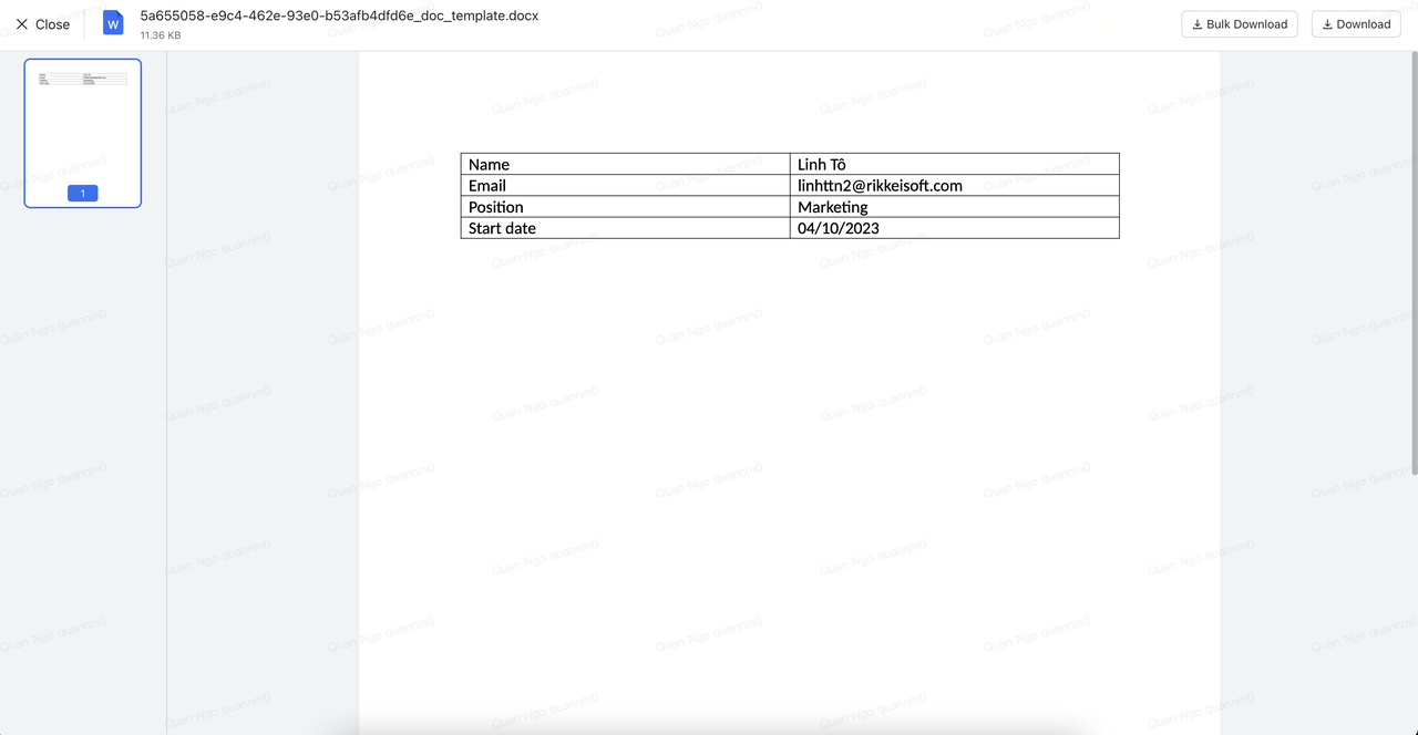 DocuMaker - Giải pháp tự động hóa tạo file văn bản theo template & dữ ...
